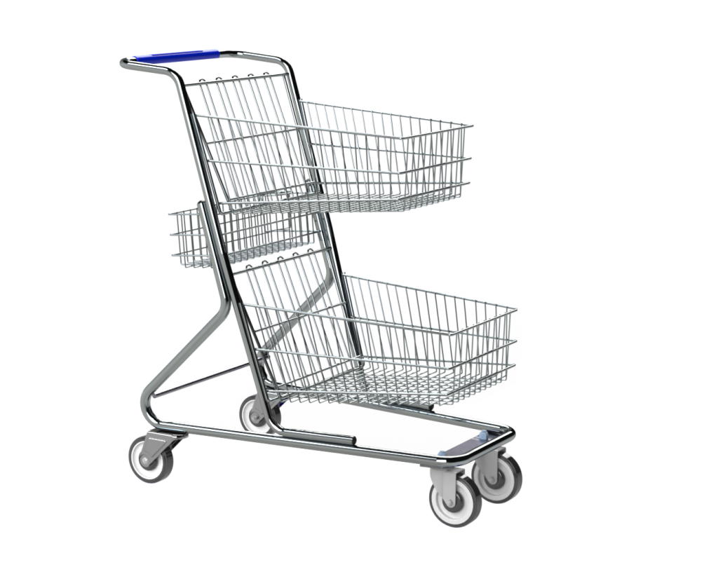 Carro doble canastilla Mod: 50099, 39.5 L. – J.M.Romo